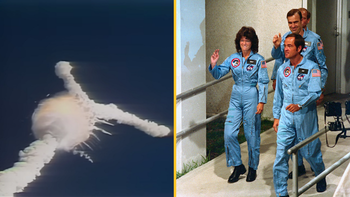 Astronaut crew's tragic final words before fatal accident 73 seconds ...