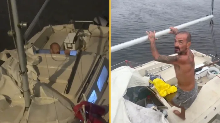 Florida man dubbed 'Lieutenant Dan' shouts 'I'm fine' after surviving ...