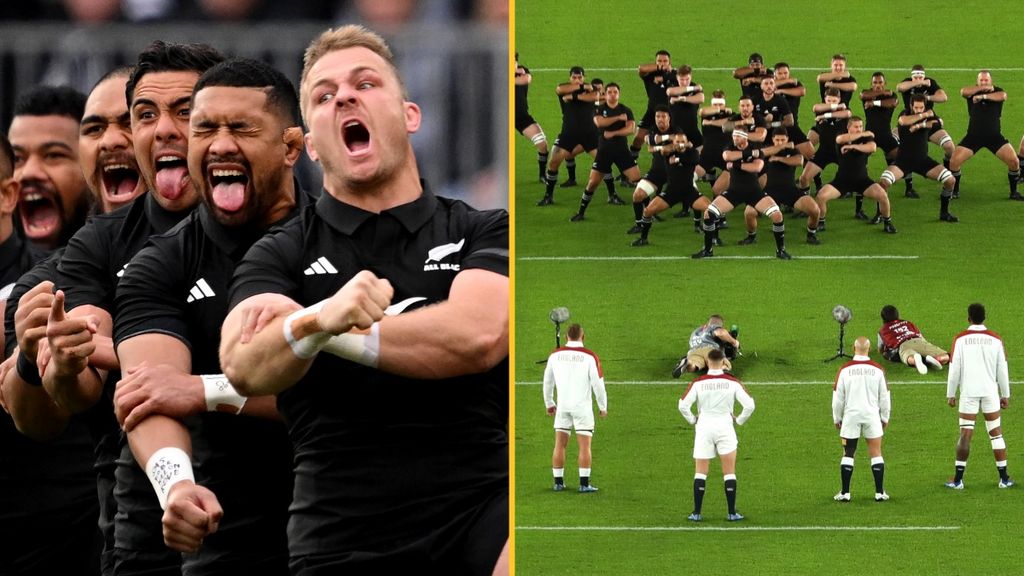 Emotional moment 11-year-old boy performs Haka to honour his late great ...