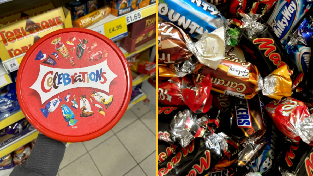 Celebrations boxes will have Bounty chocolate worth £25,000 this ...