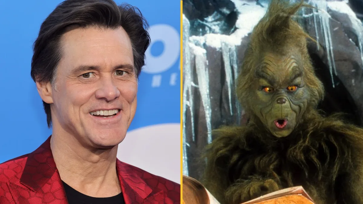 Jim Carrey The Grinch The Grinch Jim Carrey Celebrity Party Face