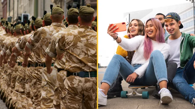 Only one in 10 young Brits would fight for their country - JOE.co.uk