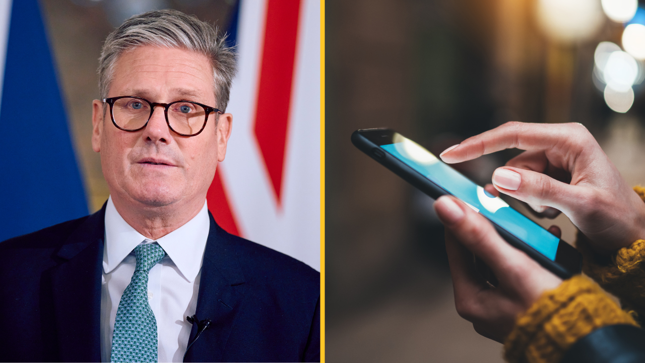 Four arrested after pictures of Trump and Epstein projected onto ...